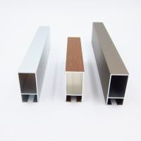 China 6063 T5 Rectangular Aluminium Profile Window Aluminum Extrusions for sale