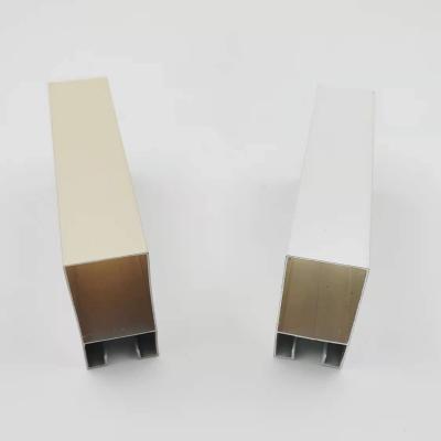 China 5.85M 6.00M Aluminium Sliding Window Profile Powder Coated For Nigeria for sale