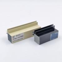 China Wood Grain 6063 T5 Aluminium Handle Profile For Kitchen Cabinet for sale