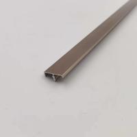 China 16.3mm T Shape aluminium square edge trim Polishing Moulding Profiles for sale
