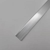 China 20.5mm U Shape Aluminum Profile Polishing Width 20.5mm Height 5mm for sale