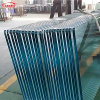 China Cabinet Frameless Tablet Customisation Window Beveled Customised Tempered Reflective Glass for sale