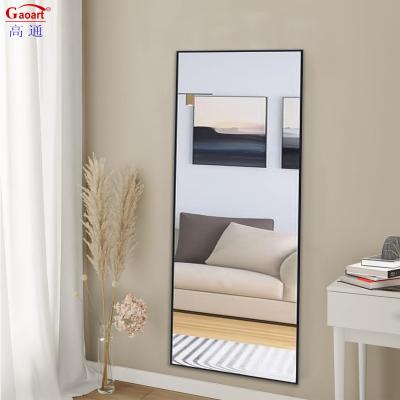 China Compact Salon Furniture Luxury Silver Mirror for Bathroom Entrance in Dressing Room for sale