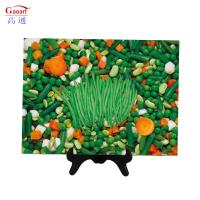 China Customized Color 4mm Unbreakable Square Serving Tray Placemat for Glass Dining Table for sale