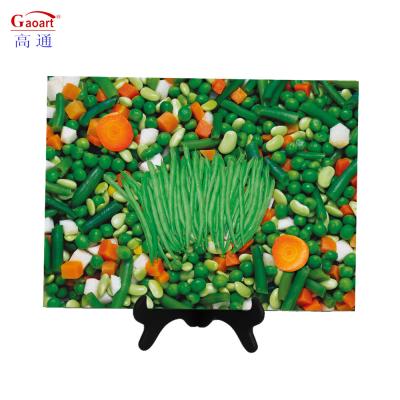 China Customized Color 4mm Unbreakable Square Serving Tray Placemat for Glass Dining Table for sale