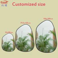 China Contemporary Design Style Full Length Antique Wooden Frame Wall Mirror for Everyday for sale