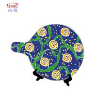 China Sustainable Customized Logo Acceptable Tempered Glass Serving Tray for Home and Kitchen for sale