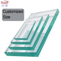China Large Buildings 5Mm Fire Door with Simple Process and Insulated Toughened Tempered Glass for sale