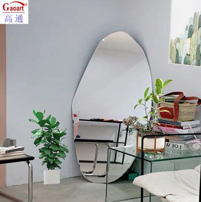 China Unbreakable Bathroom Mirror Modern Wall Living Room Decoration for Every day Occasion for sale