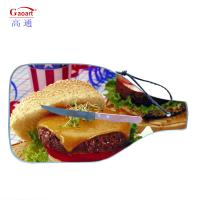 China 3000 Sets of Round Sustainable Glass Coaster Mats Pads Design Blank Kitchen Glass for sale