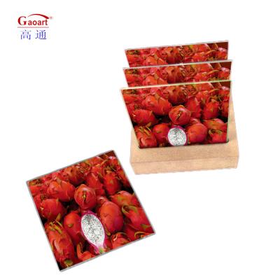 China Square Cutting Board for Tempered Custom Clear Chopping Serving Tray Wine Glass Coaster for sale