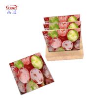 China Square Cutting Board for Tempered Custom Clear Chopping Serving Tray Wine Glass Coaster for sale