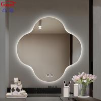 China Customized Size Genuine Backlit Wall Makeup Large Light Led Mirror for Bathroom Decor for sale