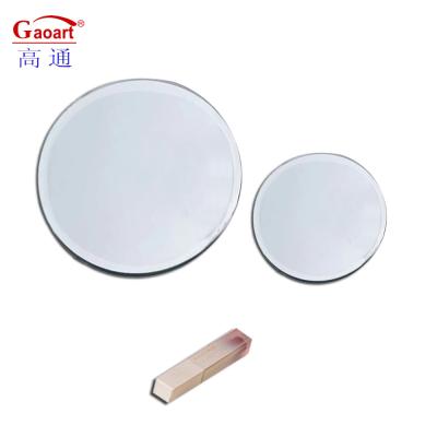 China Frameless Square Small Decor Inflatable Ball Wall Mirror for Modern Bathroom Decoration for sale