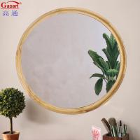 China Floor Length Mirror Fashion Wooden Big Rustic Modern Framed Bathroom Antique Decor Wood Frame Mirror for sale