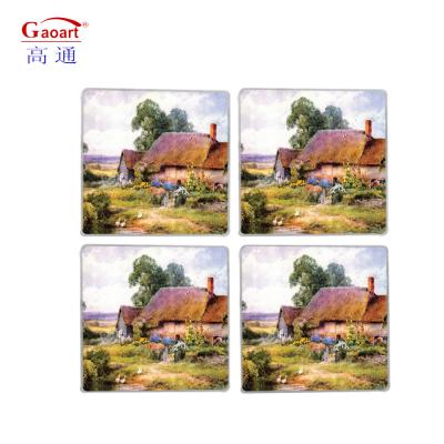 China ALL-Season Custom Shape Kitchen Cutting Board With Smooth Surface Wine Glass Coaster for sale
