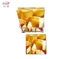 China Smooth Surface Tempered Glass Cutting Board Classical Design for Kitchen Wine Coaster for sale