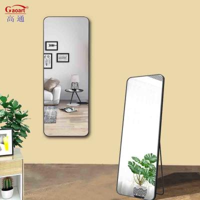 China Full Length Large Glass Mirror for Every Day Occasion in Home Wedding Sticker Mirror for sale
