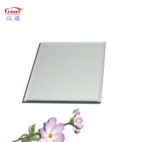 China Full Length Adhesive Bedroom Mirror Straight Edge Working and Bath Mirror Without Frame for sale