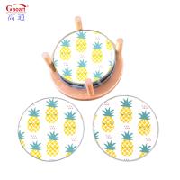 China Tempered Square Bread Float Cut Blank Custom Shape Cutting Board with Wine Glass Coaster for sale