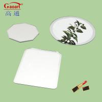 China Modern Design Style Rectangle Wall Hanging Mirror with Round Edge and Two-Way Adhesive for sale
