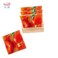China Rectangle Clear Tempered Glass Cutting Board for Kitchen Tools and Table Decoration for sale