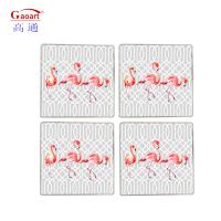 China 3.5mm Thickness Kitchen Cutting Board with Smooth Surface and Wine Glass Coaster for sale