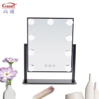 China Extra LOGO Yes Top Fashion Light Bulb Led In Chrome Home Decor Makeup Vanity With Hollywood Mirror for sale