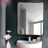 China Customized Size Frameless Full Length Black Framed Wall Gym Mirror for Home Decoration for sale