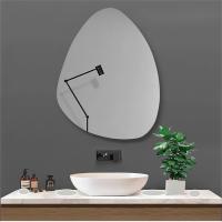 China Customized Size Beveled Glass Beauty Salon Makeup Furniture for Bathroom Decoration for sale