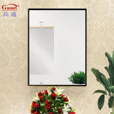 China Wall-Mounted Full Length Metal Bath Mirror for Bathroom Decoration for sale