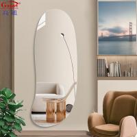 China Every Day Beveled Sticker Mirror for Contemporary Design Style Beauty Salon Bathroom for sale