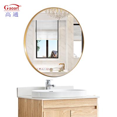 China Stylish Metal Frame Wall Mirror for Bedroom Salon Bathroom Decoration in Customized Siz for sale