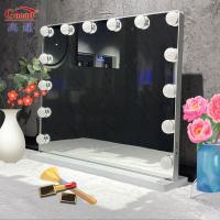 China Full Body Hollywood Chorome LED Cosmetic Mirror for Makeup Processing Customization for sale