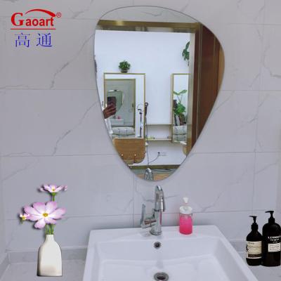 China Smart Bath Mirrors Customized Size Antifog Barber Espejo Decoracion for Arch Bathroom for sale