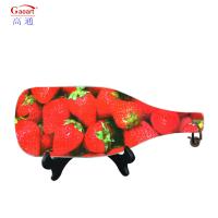 China Sustainable Fruit Design Unbreakable Tempered Glass Cutting Board for Home and Kitchen for sale