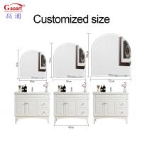 China Contemporary Full Body Dress Float Glass Design for Hallway Beauty Salon House Decor for sale