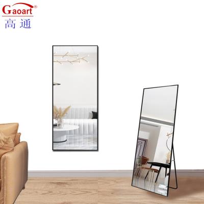 China Customized Size Wall Art Ornate Floor Salon Light for Full Length Bathroom Mirror for sale