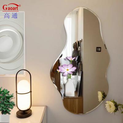 China Every day Large Hanging Bathroom Vanity Home Decor Shaving Mirror for Unique Bathroom for sale
