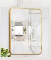 China Ever day Aluminium Standing Floor Hairdresser Black Bathroom Wall Hanging Mirror for sale