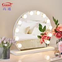 China Big Fill Body Full LED Lighted Hollywood Makeup Mirror Ideal for Fashionable Occasions for sale