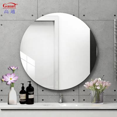 China Home Decor Top Fashion Glass Round Wall Mirror for Bathroom Decoration and Durability for sale
