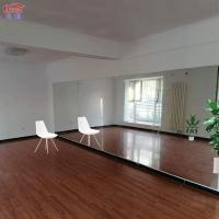 China Modern Home Decor Large Waterproof Gym Wall Mirrors with Stylish Glass Panels Design for sale