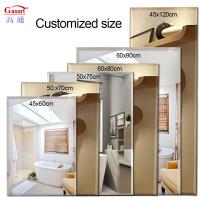 China Modern Home Decor Large Waterproof Gym Wall Mirrors with Stylish Glass Panels Design for sale