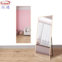 China Customized Size Glass Vanity Mirror for Simple Bathroom Wall Bedroom Decor Silver Glass for sale