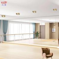 China Modern Hair Salon Decorative Mirror with Custom Design Clear Color and 6mm Thickness for sale