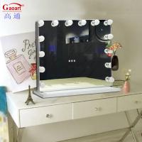 China Vanity LED Makeup in Chrome House Decor with Light Bulb Mirror Individual Carton Packing for sale