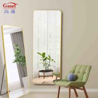 China Contemporary Design Style Large Bathroom Mirror Hotel Vanity Barber Glass for Fashion for sale
