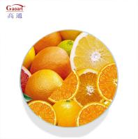 China Serve in Style with White Vegetable Kitchen Tempered Glass Cutting Board With Handle for sale