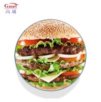 China Unbreakable Vegetable Toughened Glass Cutting Board for Kitchen in Customized White Color for sale